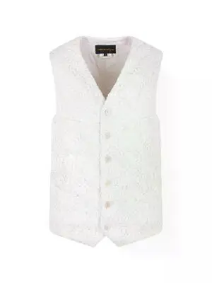Comme Des Garcons Button Detailed Vests For Women