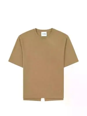 NUDE Split-hem T-shirt