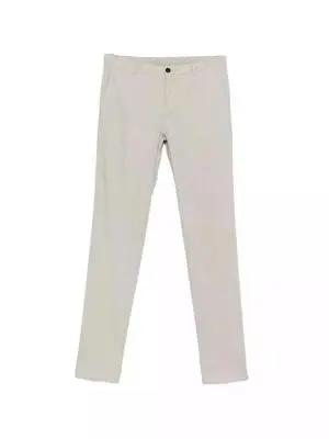 Incotex Light Gray Belt Loops Trousers