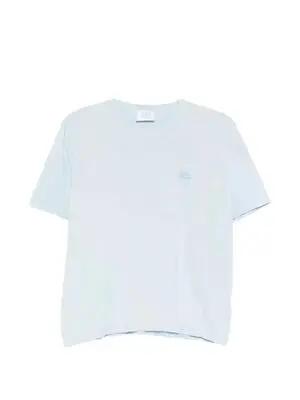 MVP WARDROBE Embroidered T-Shirt Blue