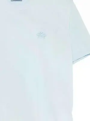 MVP WARDROBE Embroidered Detail T-shirt - Blue