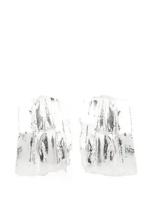 Completedworks Textured Hoop Earrings