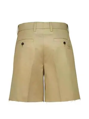Miu Miu Pressed-crease Shorts