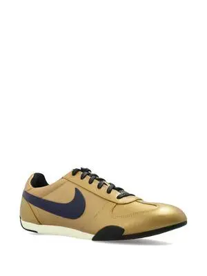 Nike Sprint Sister" Metallic Leather Sneakers - Gold