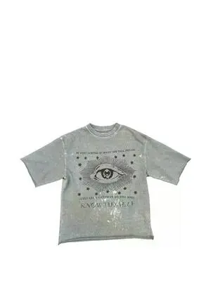Astrum Graphic-print Distressed T-shirt
