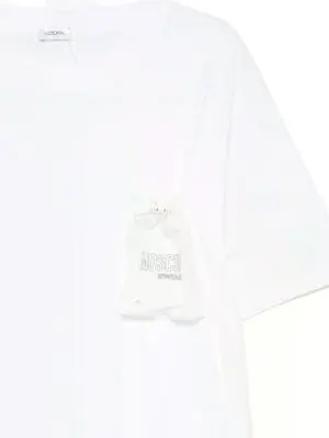 Moschino Lace-up Pocket T-shirt
