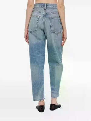 AGOLDE Faded Effect Tapered Leg Jeans