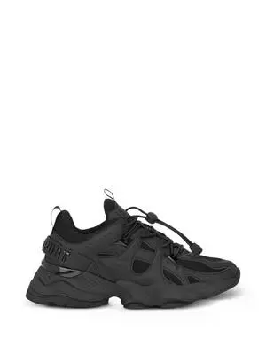 PLEIN SPORT Runner Beast X-01 Panelled Sneakers - Black