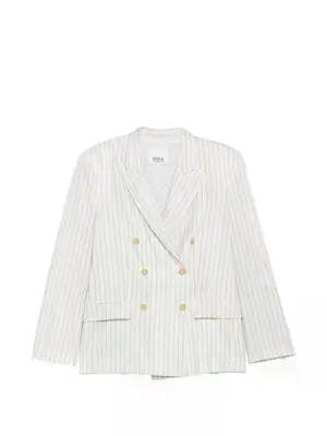 Erika Cavallini Pinstripe Double-breasted Jacket