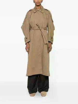 UMA WANG Belted Trench Coat