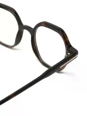 TOM FORD Geometric Frame Eyeglasses