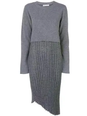 JW Anderson Two-layer Pleated Dress