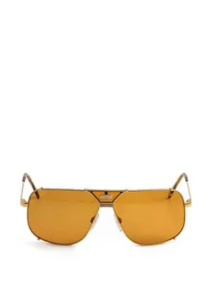 Cazal Mod 994 Aviator Sunglasses - Gold