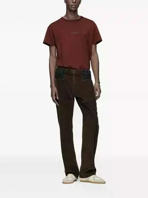 MAISON MARGIELA Corduroy Straight-leg Trousers - Brown