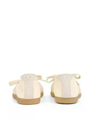 MAISON MARGIELA Replica Panelled Ballet Flats - White