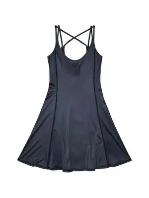 DIESEL® D-immy Flared Mini Dress - Grey