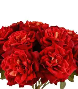 SILK-KA Artificial Rose Flower Bouquet