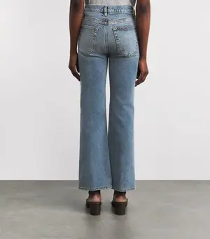 FRAME High-rise Bootcut Jeans
