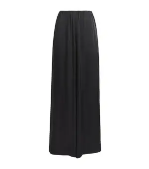 Camilla And Marc Mirage Wide-leg Trousers - Black