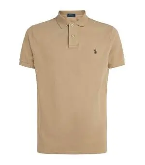 Polo Ralph Lauren Cotton Mesh Custom-fit Polo Shirt - Brown