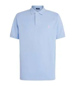 Polo Ralph Lauren Cotton Mesh Classic-fit Polo Shirt - Blue