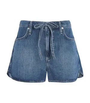 Rag & Bone Nolan Denim Shorts - Blue