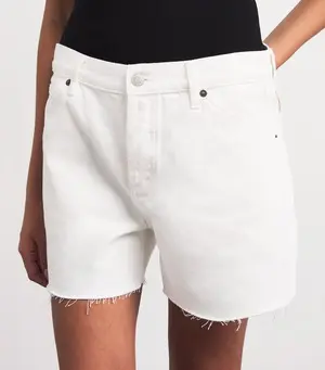 Still Here Raw Edge Denim Shorts