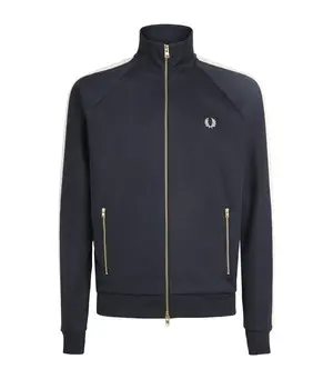 Fred Perry Embroidered Taped Track Jacket