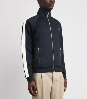 Fred Perry Embroidered Taped Track Jacket