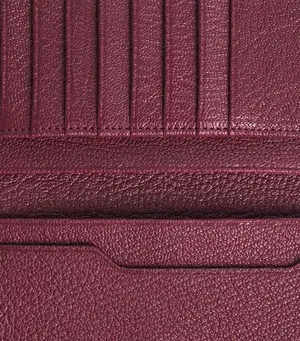 SWAINE Leather Tall Jacket Wallet