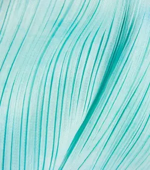Issey Miyake Sea Bubble Midi Skirt - Blue