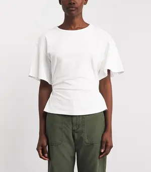 Citizens Of Humanity Cotton Ruched T-shirt