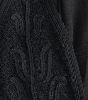 Sandro Knitted V-neck Maxi Dress
