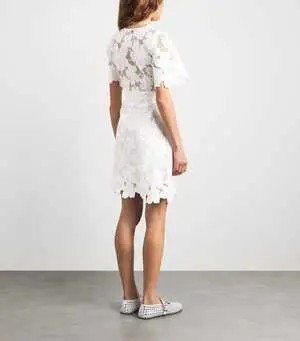 Sandro Guipure Lace Mini Dress