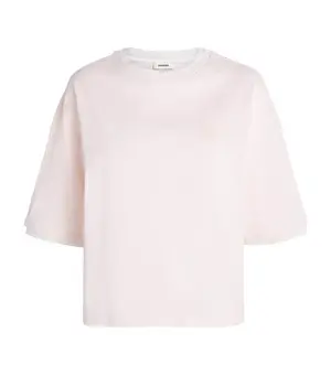 Sandro Cotton Layered T-shirt - Pink