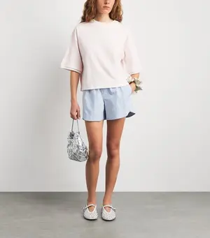Sandro Cotton Layered T-shirt - Pink