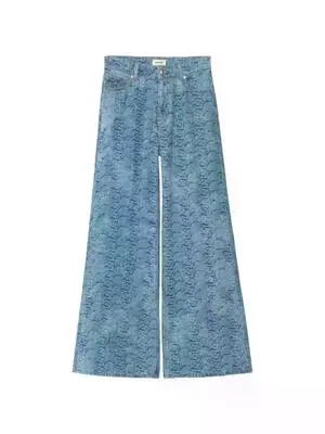 Zadig&Voltaire Eli Monogram Jeans - Blue