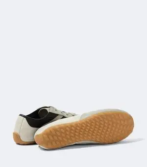 Alexander McQueen Suede-trimmed Sneakers - Grey