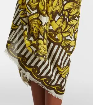 ALEMAIS Mona Floral Cotton Beach Cover-up