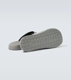Balenciaga Sporty Pool Slides - Grey