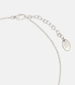 Gucci Interlocking G Embellished Pendant Necklace
