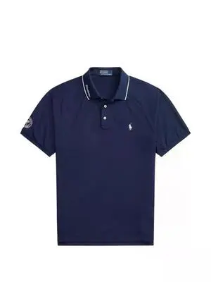 Polo Ralph Lauren Raglan Striped Polo Shirt - Blue