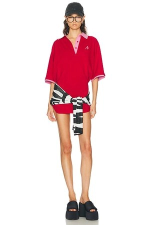 Attico Off The Shoulder Day Dresses