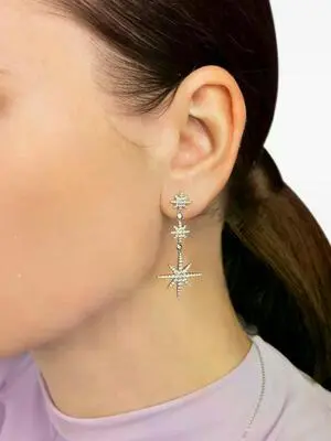 APM MONACO Triple Meteorites Drop Earrings