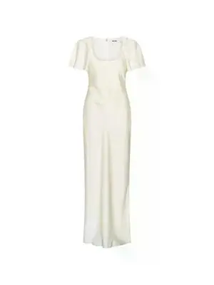 ROTATE BY BIRGER CHRISTENSEN Ruffled Maxi Dress - Neutrals