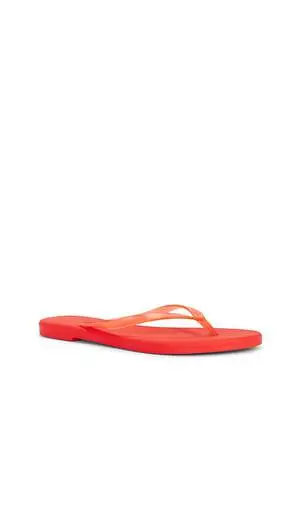 Tkees Aqua Flip Flops - Red