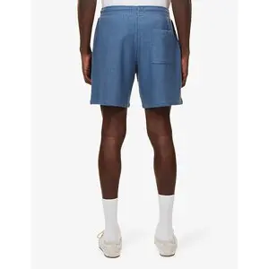 Paige Elijah Drawstring Cotton-blend Shorts