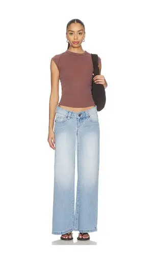 Free People Ever Had Tee - Brown