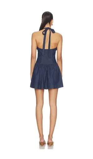 Free People Clean Break Denim Mini Dress