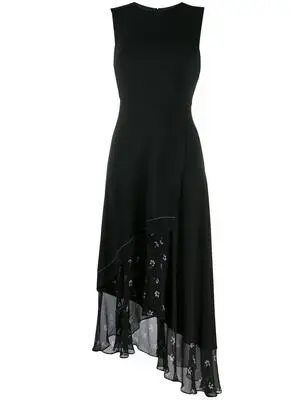 Markus Lupfer Floral Trim Shift Dress